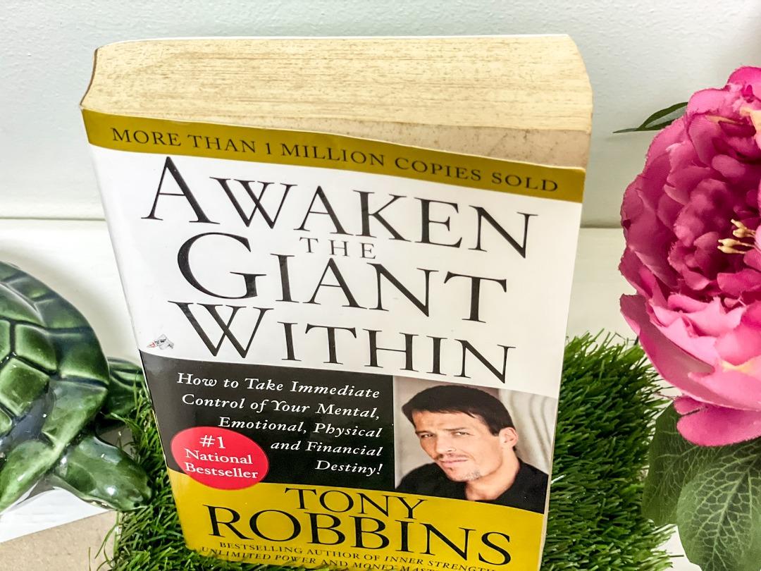 Awaken the Giant Within by Anthony Robbins Book For Sale Soft bound ...