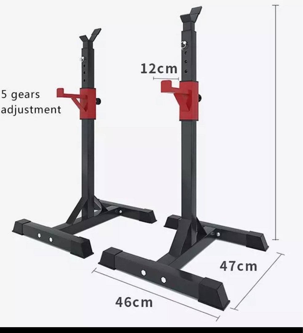 Barbell squat rack, Sports Equipment, Exercise & Fitness, Weights ...