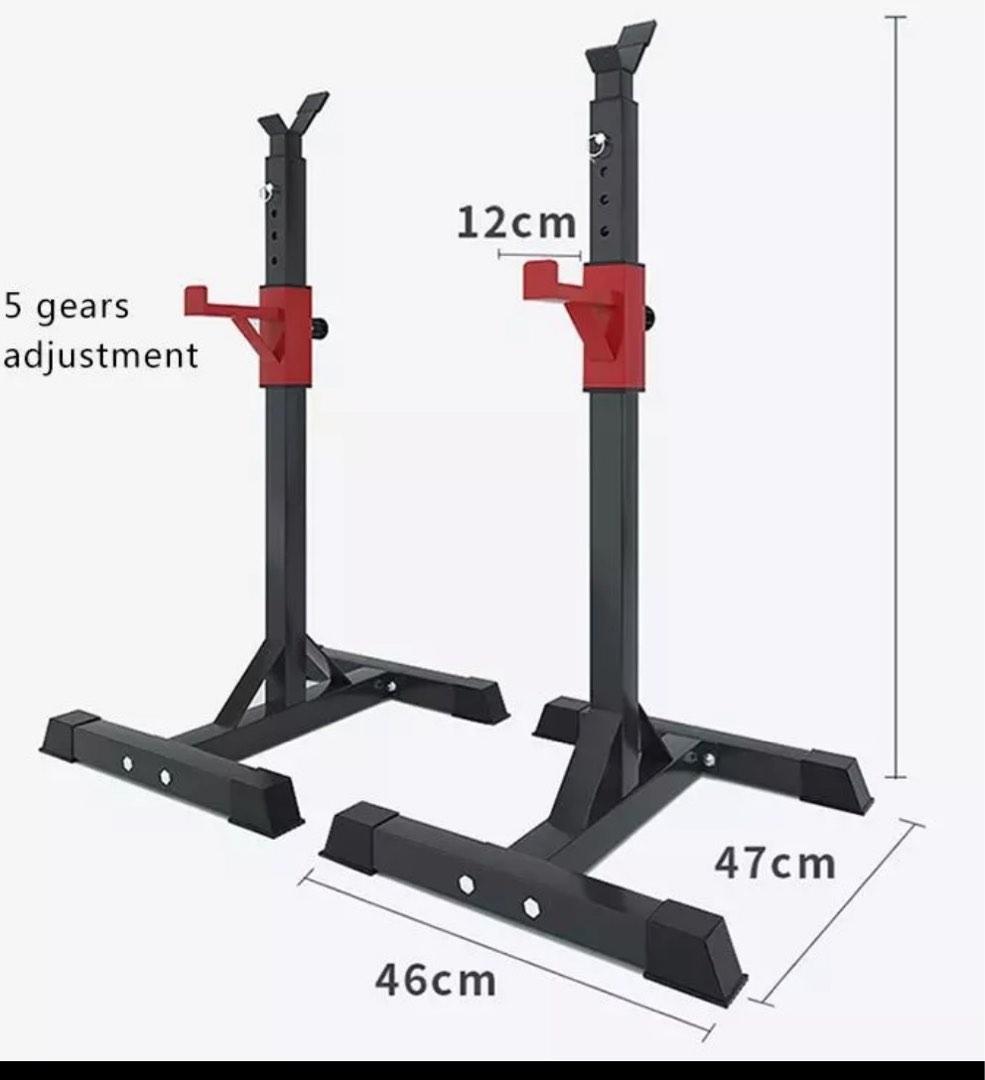 Barbell squat rack, Sports Equipment, Exercise & Fitness, Weights ...