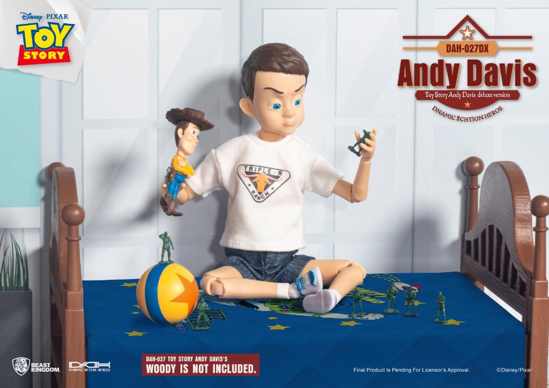 Beast Kingdom DAH-027DX Disney Pixar TOY STORY Andy Davis / DAH-033DX ...