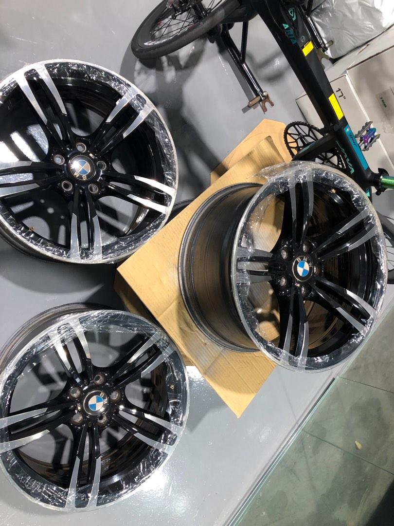 BMW 437m Rims, Car Accessories, Tyres & Rims on Carousell