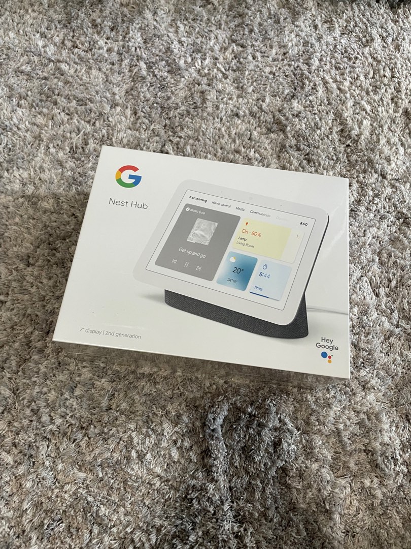 BN Google Nest Hub 2 2nd gen, TV & Home Appliances, TV & Entertainment ...
