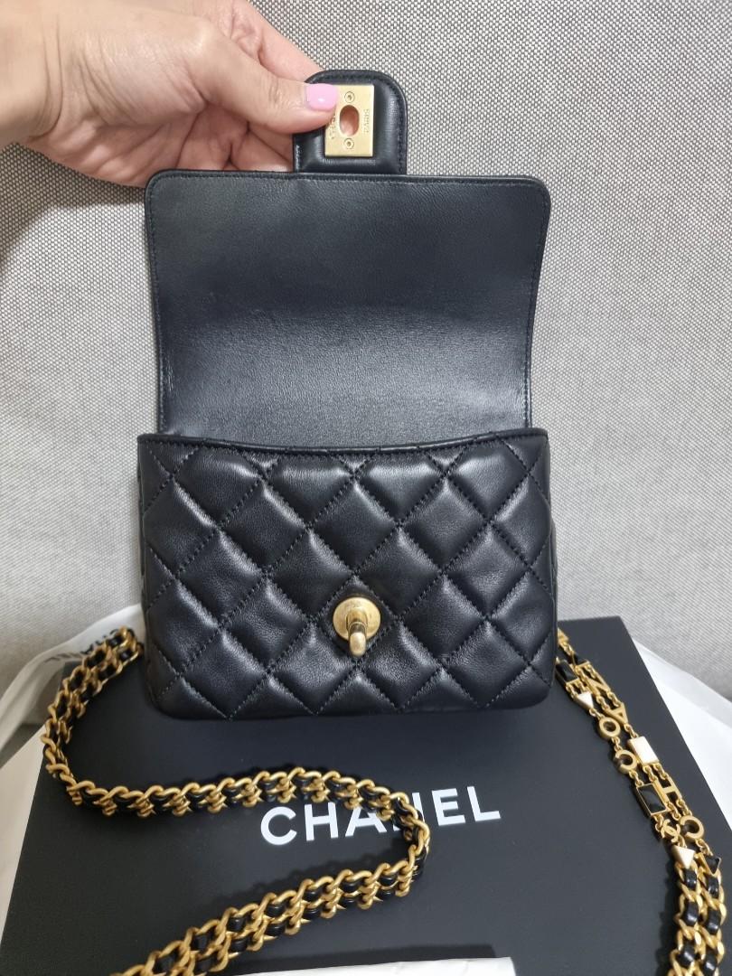 BNIB Chanel Small Flap Bag Lambskin, Women's Fashion, Bags & Wallets ...