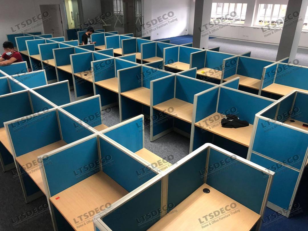 bpo cubicles table office partition and furniture, Furniture & Home ...