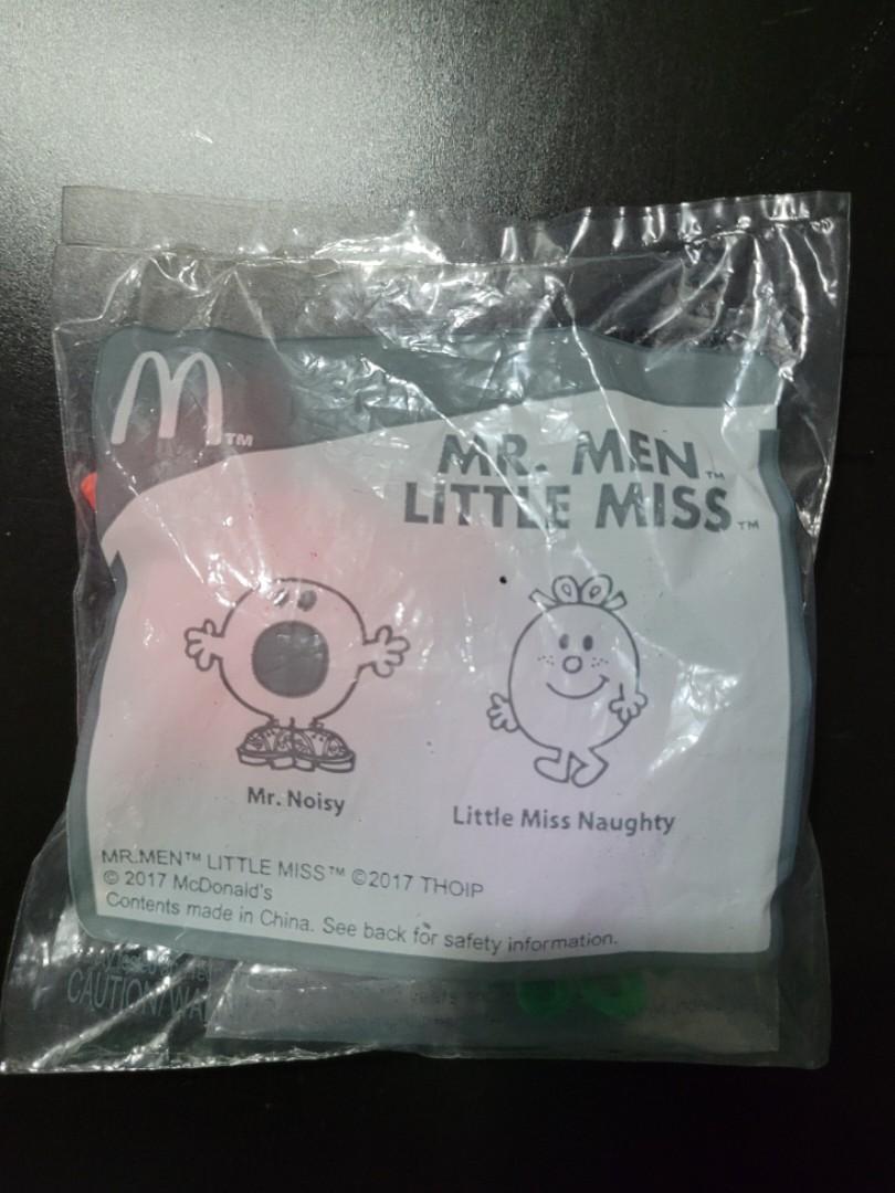 [Brand New] Macdonald Happy Meal Toys - Mr Men and Little Miss (Mr ...
