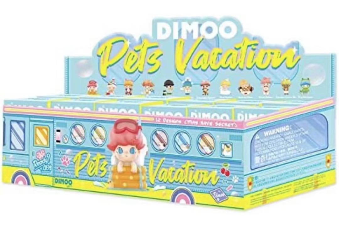 [IN STOCK!]POP MART Dimoo Pets Vacation Series Full Set of 12 different ...