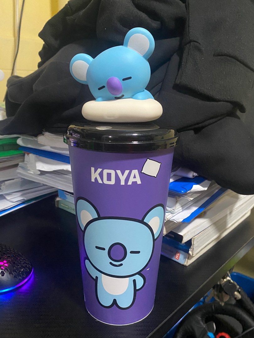 BT21 KOYA Tumble Topper, Furniture & Home Living, Kitchenware & Tableware, Water Bottles ...