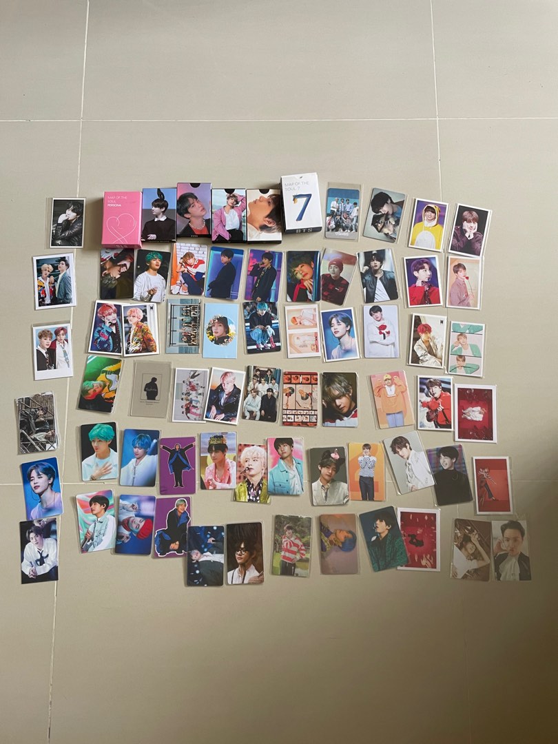 BTS PICTURE CARDS, Hobbies & Toys, Memorabilia & Collectibles, K-Wave ...