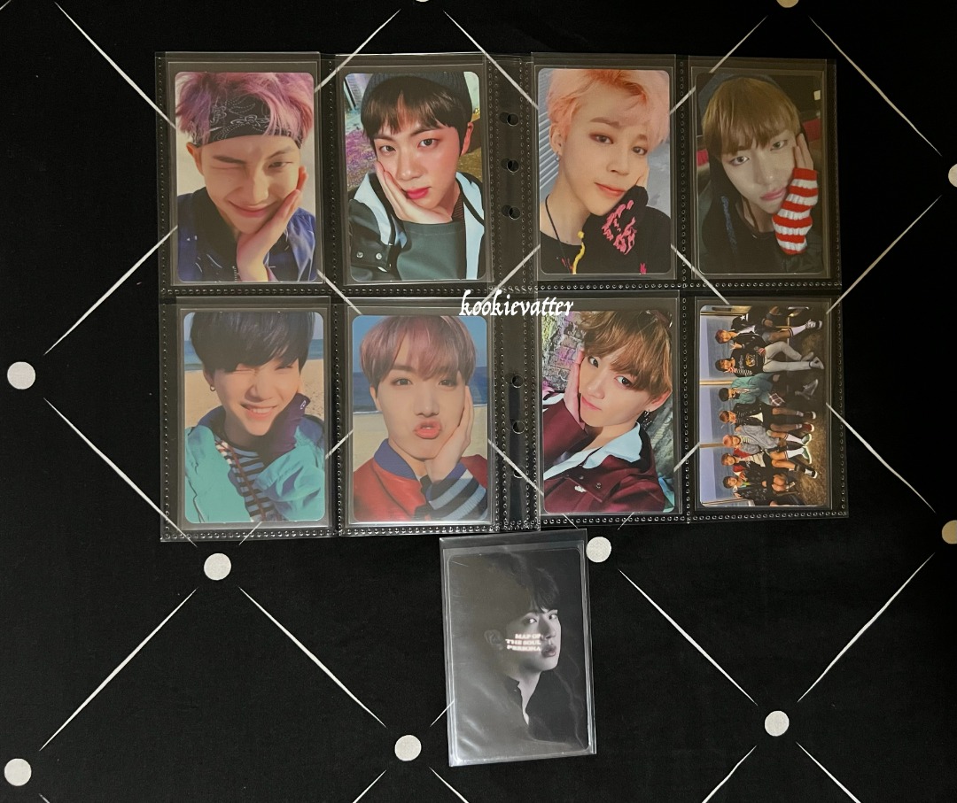 BTS OFFICIAL PHOTOCARDS - YNWA OT7+Grp PC Set with JIN POB, Hobbies ...