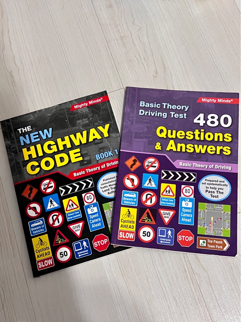 BTT Book- 480 Q&A & The New Highway Code, Hobbies & Toys, Books ...