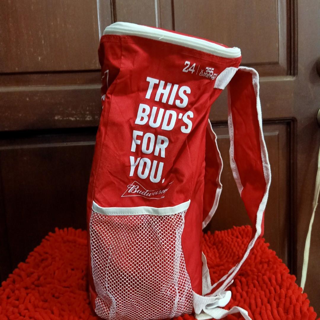 Budweiser Insulated Backpack, Men's Fashion, Bags, Backpacks on Carousell