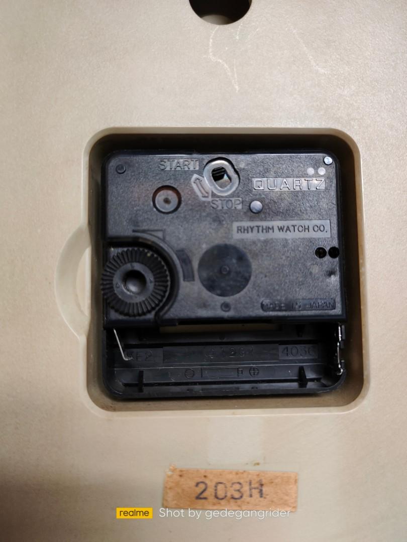 CASIO TIME & CALENDAR WATCH MADE IN JAPAN RHYTHM WATCH CO. JAPAN ALL ...