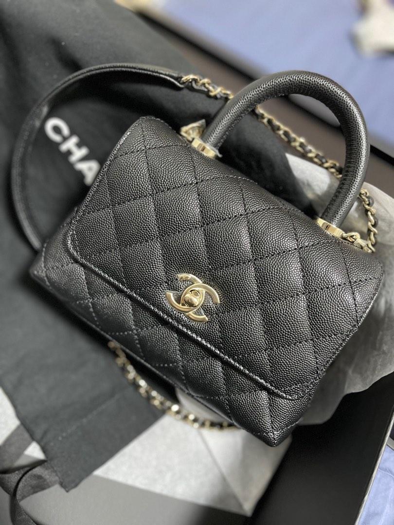 Chanel mini coco handle, Luxury, Bags & Wallets on Carousell