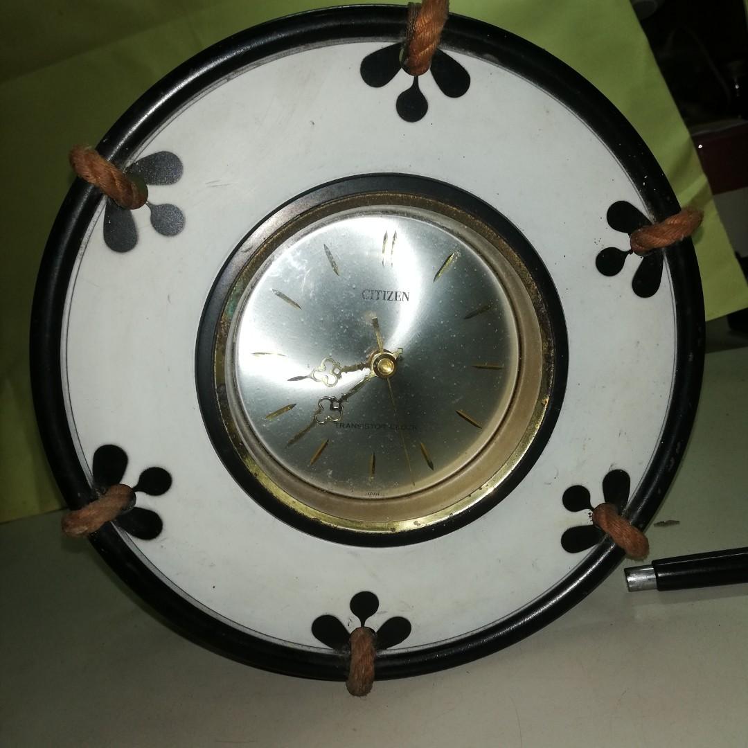 Citizen clock, Furniture & Home Living, Home Decor, Clocks on Carousell