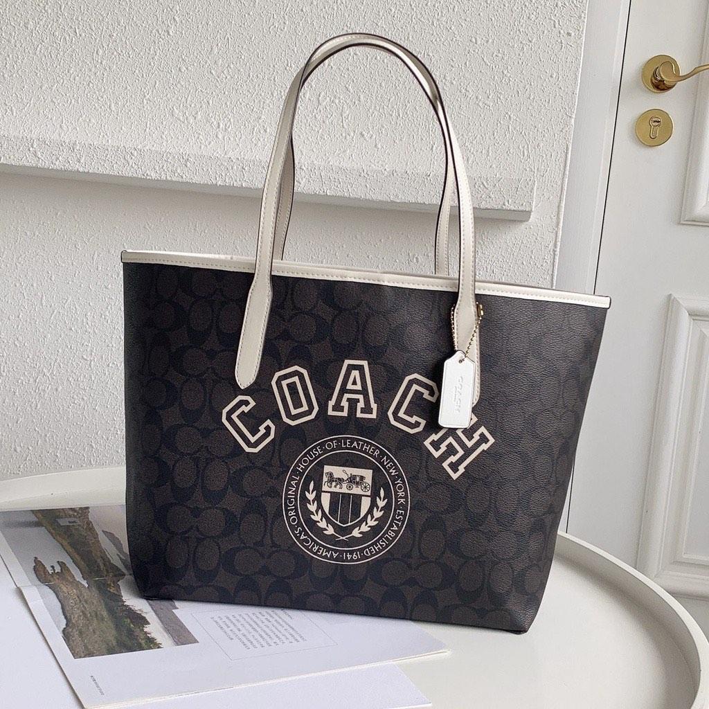 Coach totes bag shoulder bag, Women's Fashion, Bags & Wallets, Tote ...