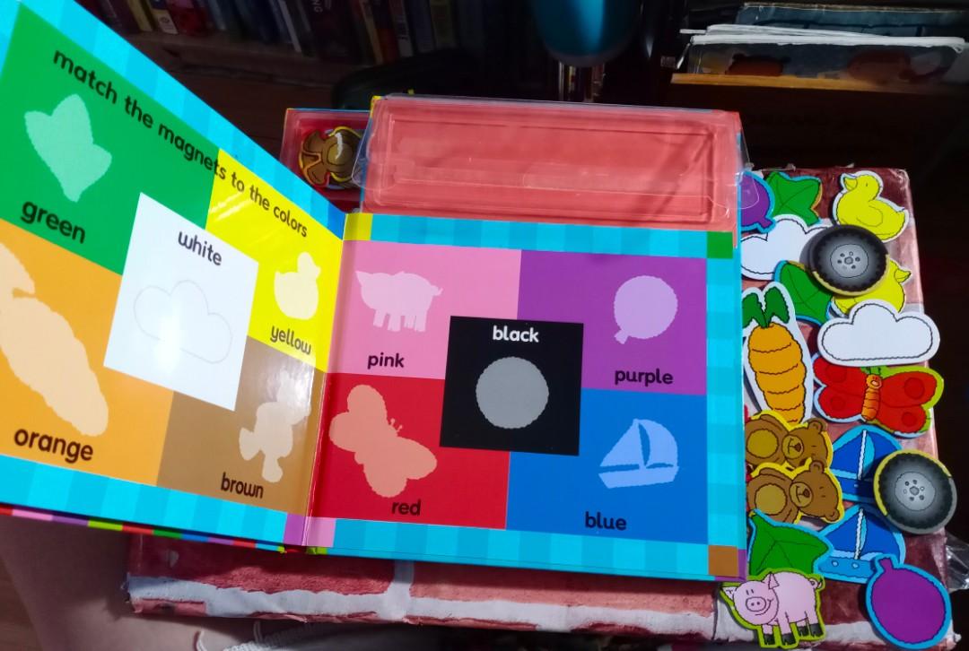 Colors - Magnetic Book (Magnetic Play & Learn), Hobbies & Toys, Books ...