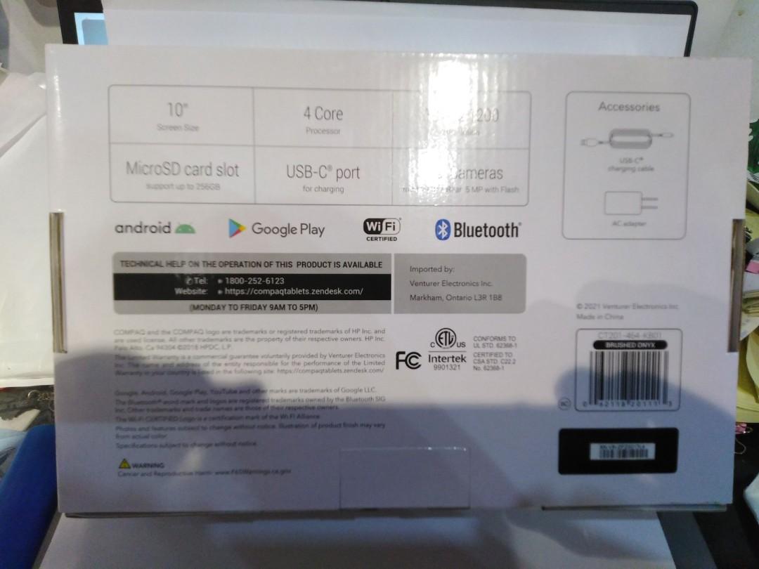 Compaq 2 in 1 Tablet with keyboard, Mobile Phones & Gadgets, Tablets ...