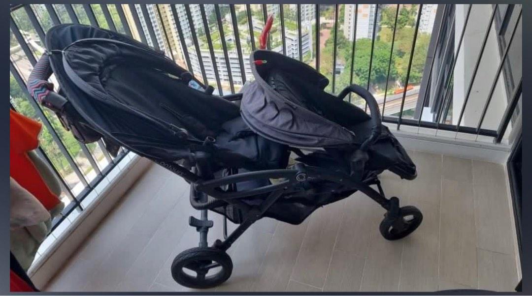 Contour elite double stroller, Babies & Kids, Going Out, Strollers on ...