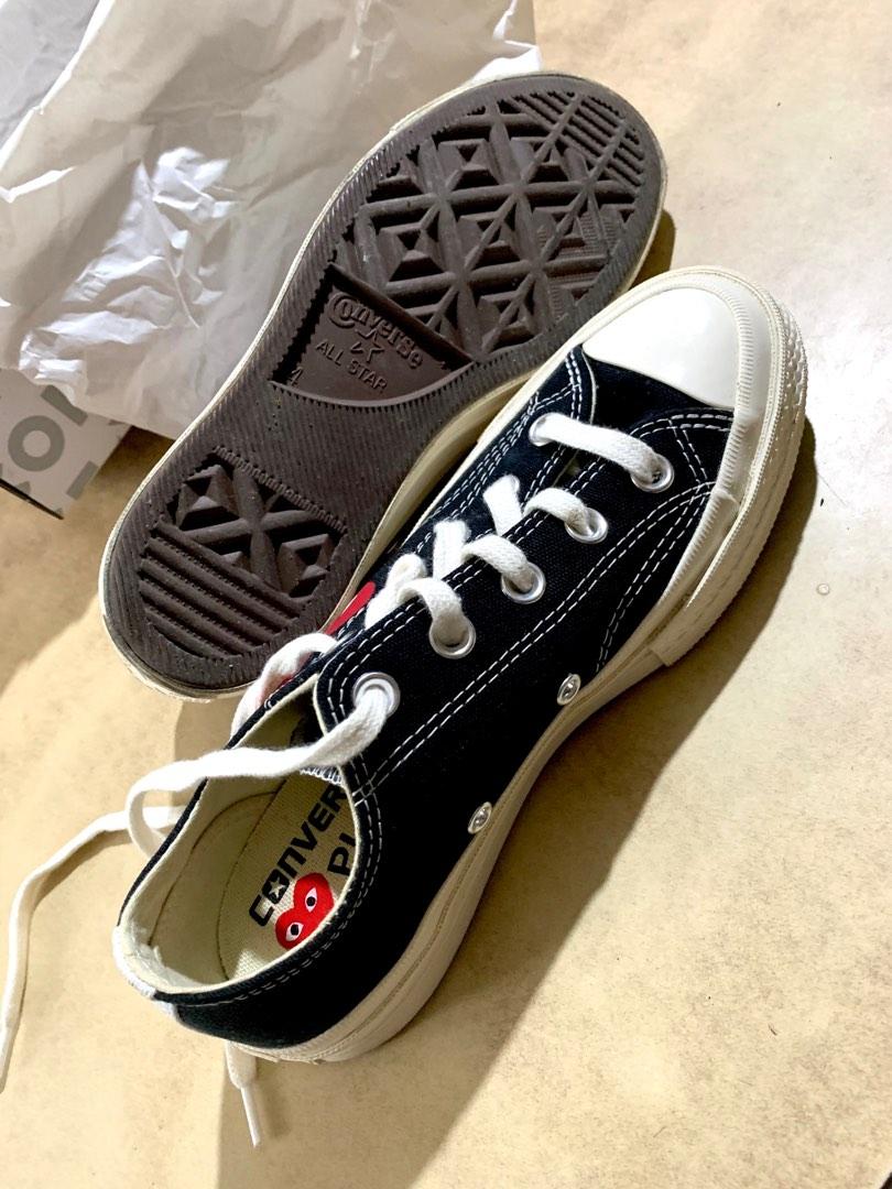 Converse x CDG, Women's Fashion, Footwear, Sneakers on Carousell