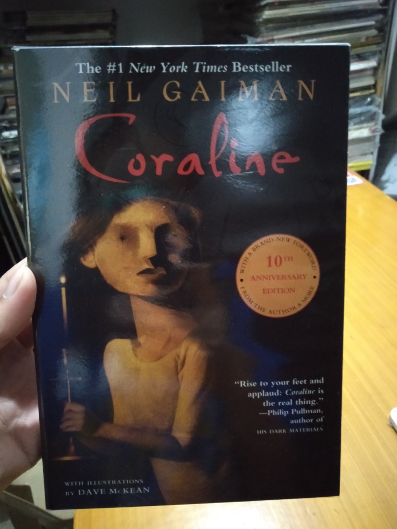 Coraline by Neil Gaiman, Hobbies & Toys, Books & Magazines, Children's ...