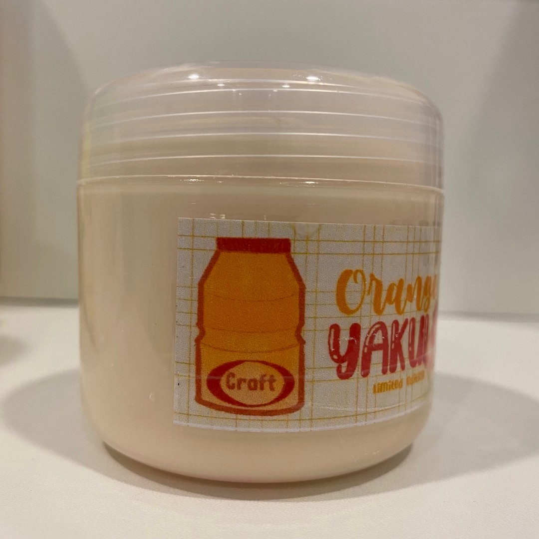 Craftslimex - Orange yakult, Hobbies & Toys, Toys & Games on Carousell