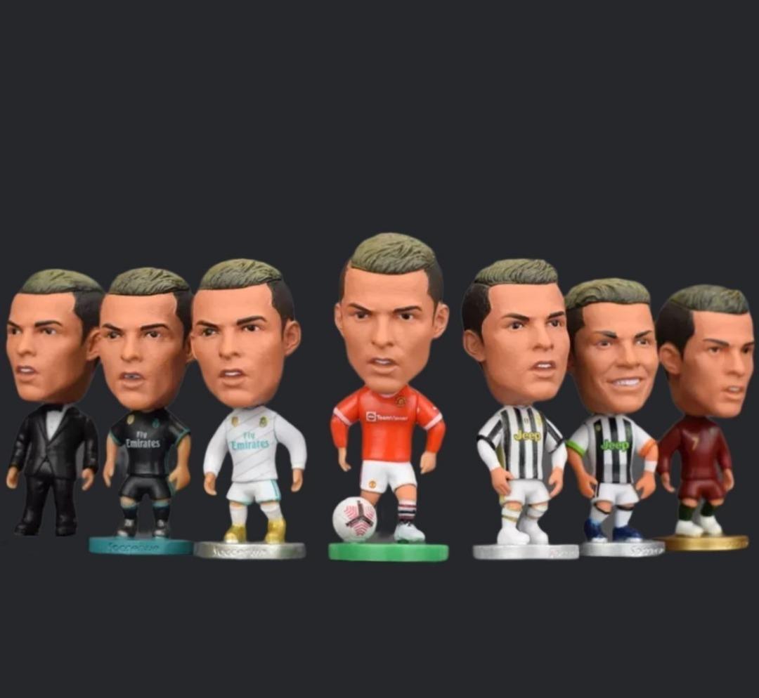 Cristiano Ronaldo Soccerwe Kodoto Miniature Football Figurine Cake ...