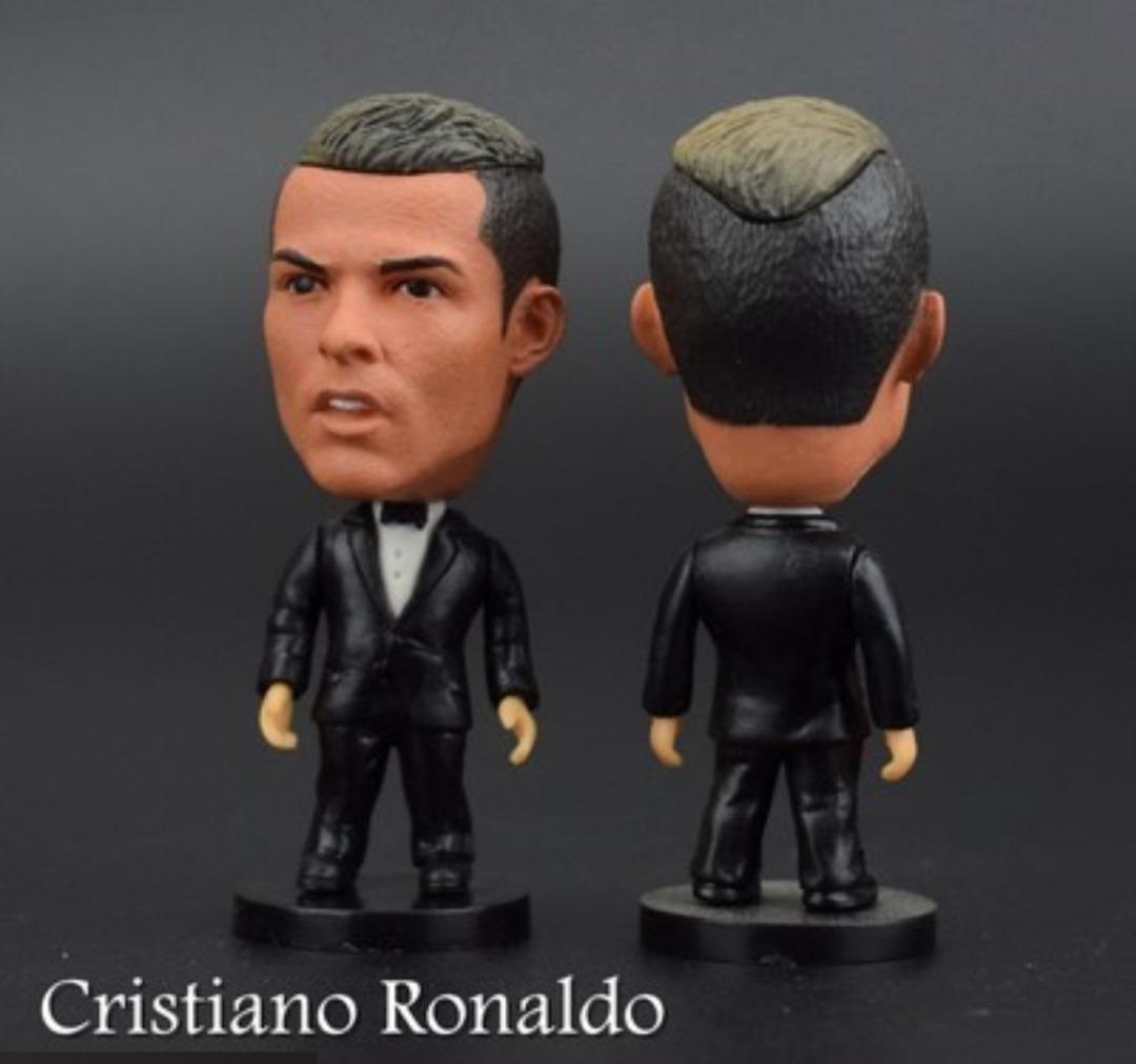 Cristiano Ronaldo Soccerwe Kodoto Miniature Football Figurine Cake ...