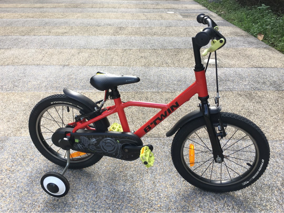 Decathlon Kids Bike 16” Lightboy 900 Alloy 4-6 years, Sports Equipment, Bicycles & Parts ...
