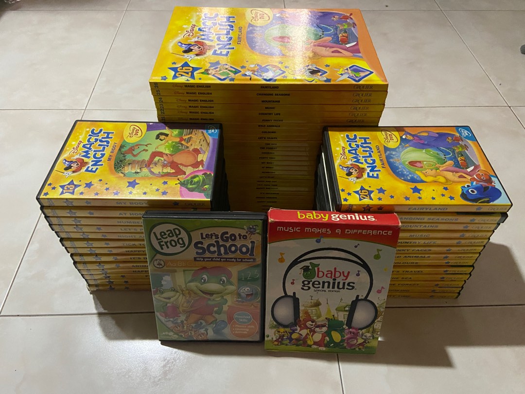 Disney magic English-Interactive Learning, Hobbies & Toys, Toys & Games ...