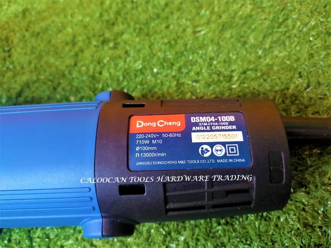 DONG CHENG 710W 4" 100mm Angle Grinder (DSM04-100B), Commercial ...