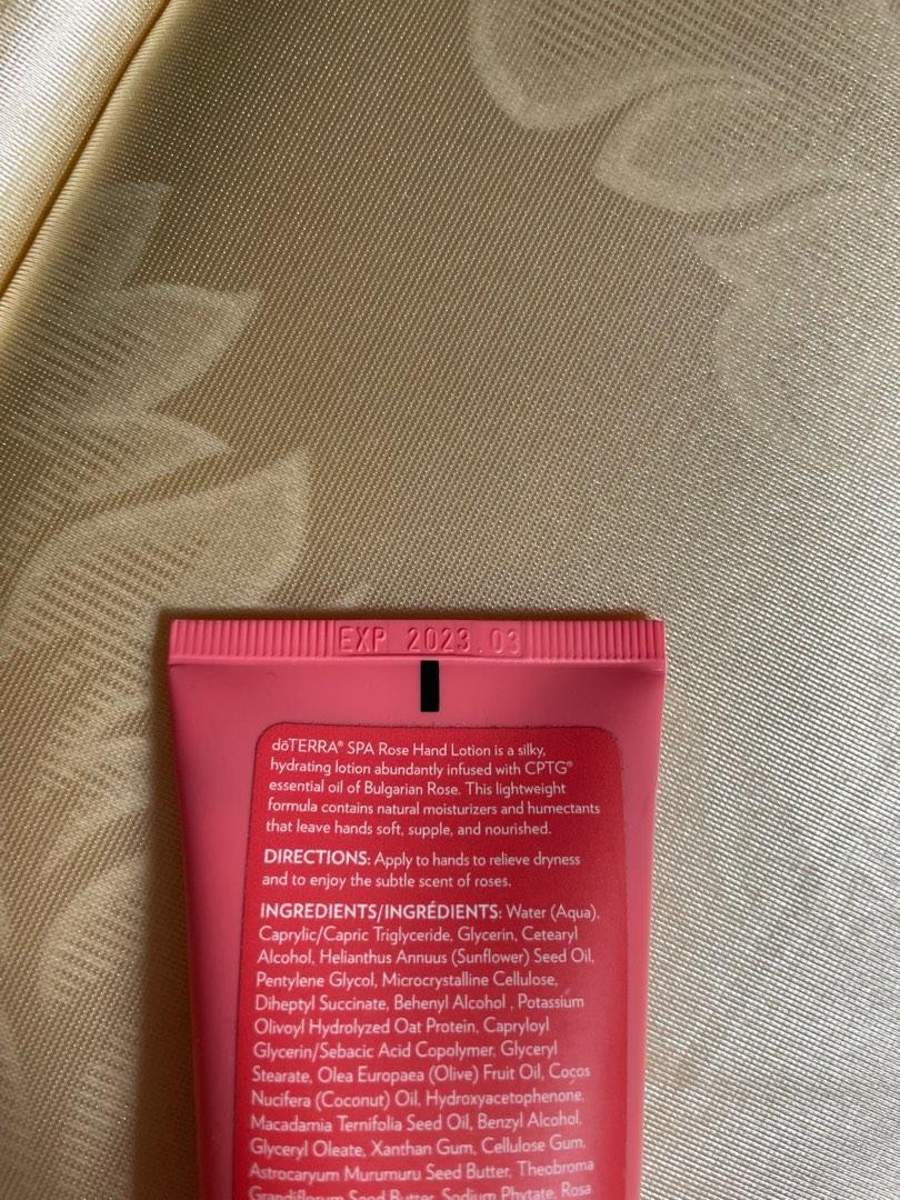 Doterra rose hand lotion 100ml, Beauty & Personal Care, Hands & Nails ...