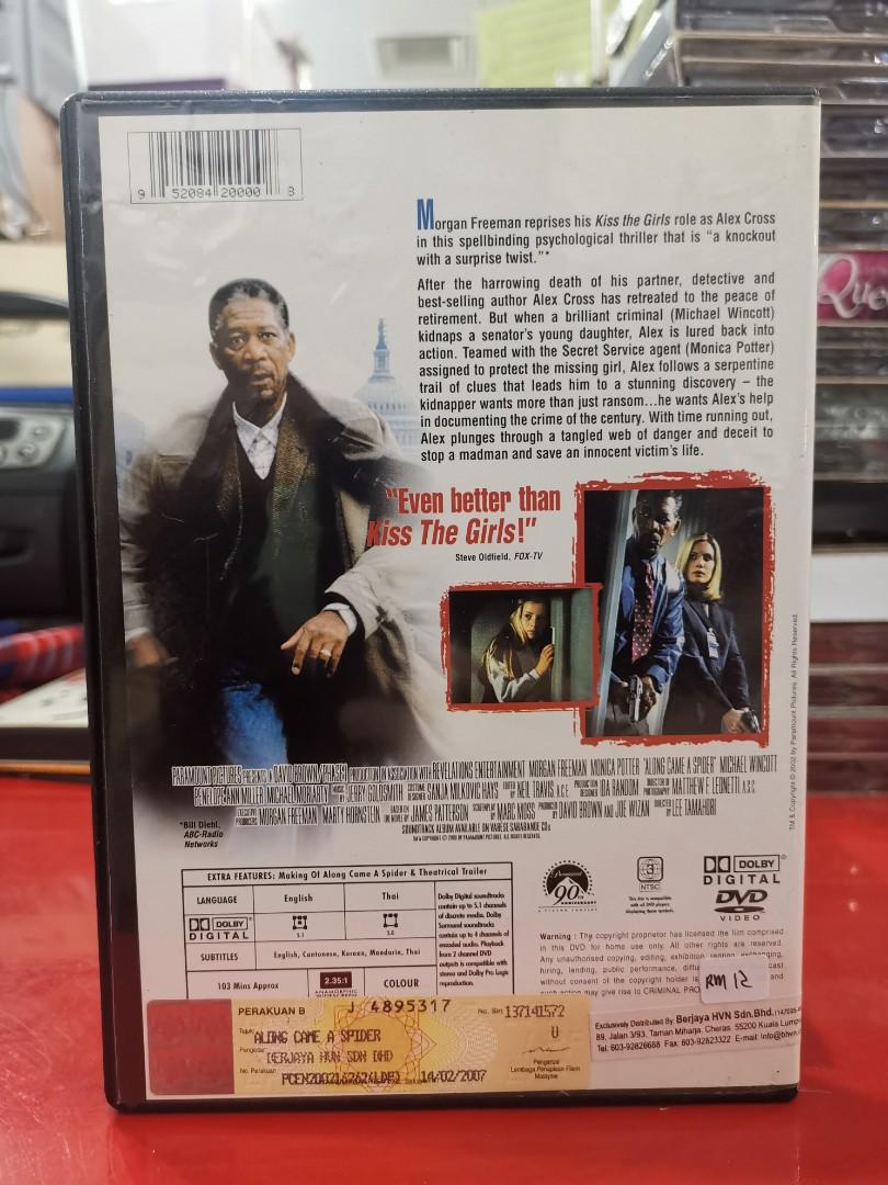(DVD) ALONG CAME A SPIDER Morgan Freeman, Hobbies & Toys, Music & Media ...
