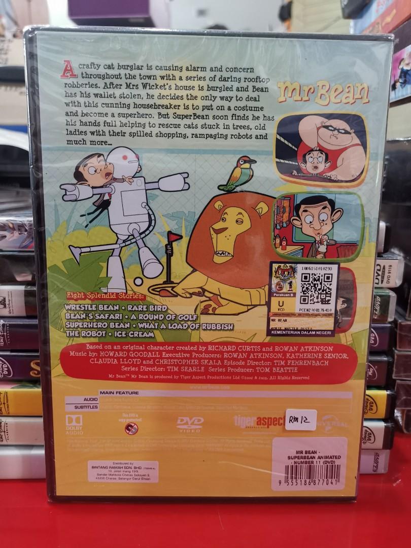 Dvd Mr Bean Superbean And Others Splendid Stories Voice By Rowan Atkinson Hobbies And Toys Music