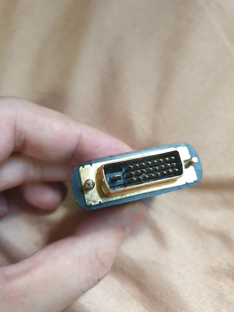 DVI TO HDMI CONVERTOR, Computers & Tech, Parts & Accessories, Cables & Adaptors on Carousell