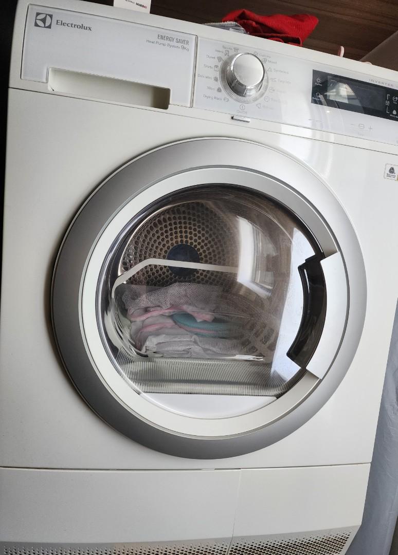 Electrolux 9kg Energy Saving Heat Pump Dryer, TV & Home Appliances, Washing Machines and Dryers ...