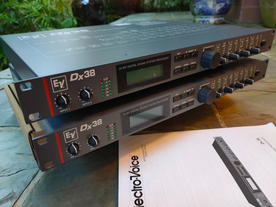 ELECTRO-VOICE DX38 DIGITAL SOUND SYSTEM PROCESSOR, Audio, Other Audio ...