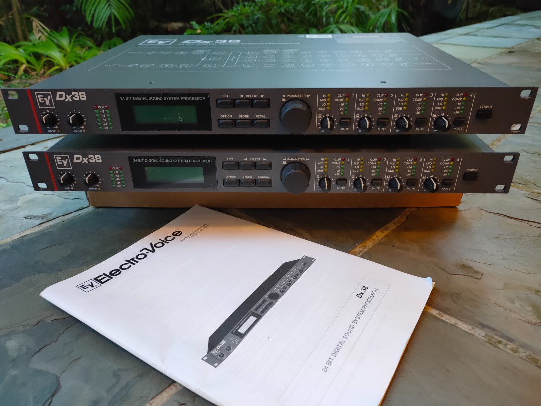 ELECTRO-VOICE DX38 DIGITAL SOUND SYSTEM PROCESSOR, Audio, Other Audio ...