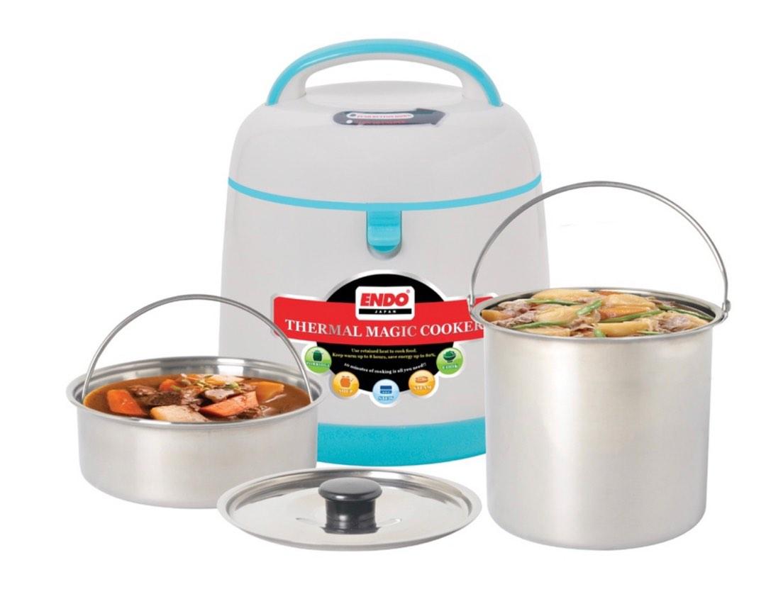 Endo Thermal Magic Cooker 1.8L, Furniture & Home Living, Kitchenware ...