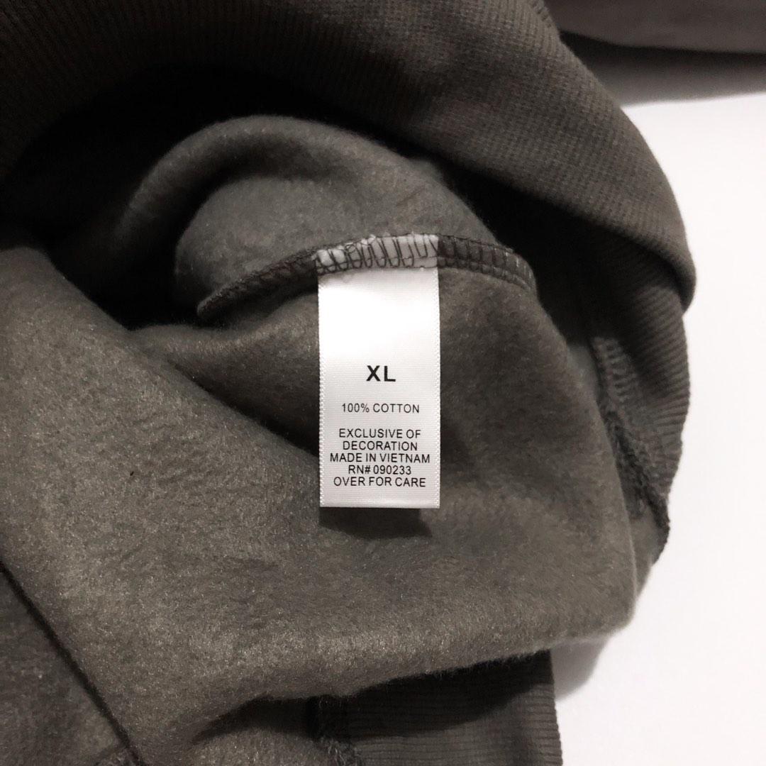 Fear of God Essentials Hoodie (Gray colorway), Men's Fashion, Tops ...