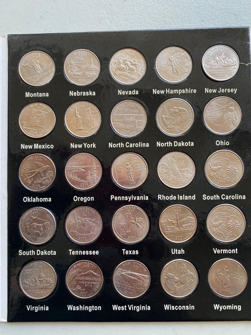 Fifty States Quarter Collection, Hobbies & Toys, Memorabilia ...