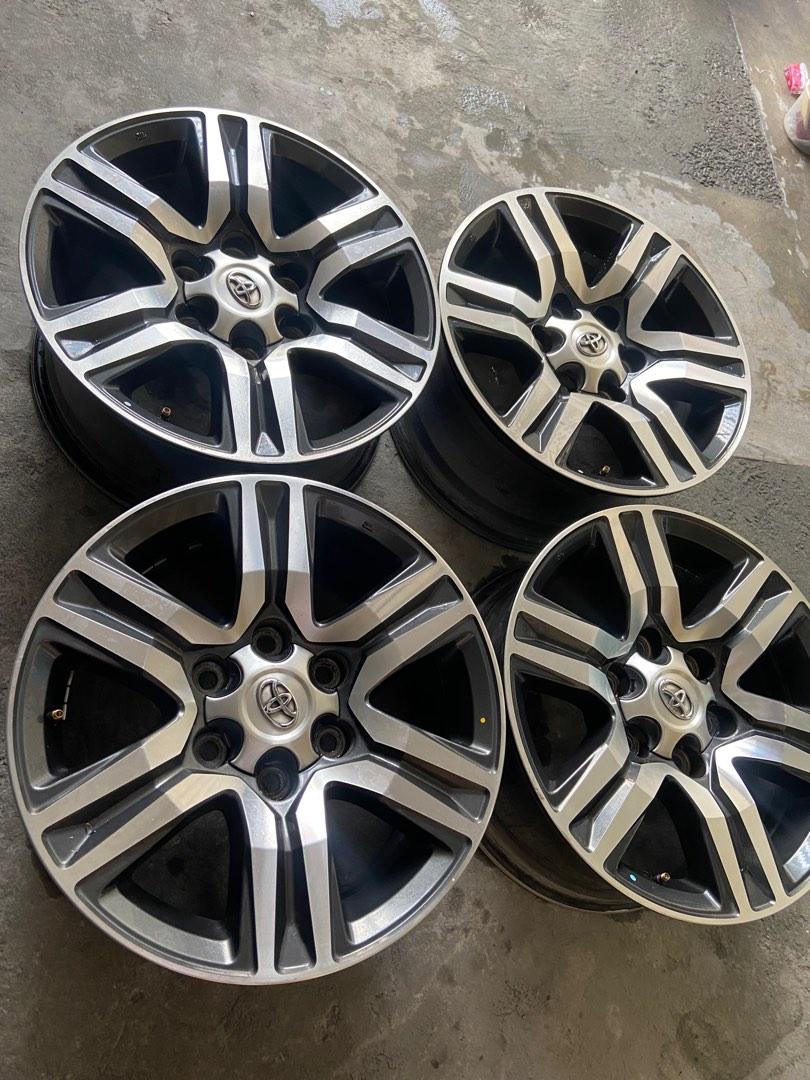 Fortuner 17" Mags 2018 model, Car Parts & Accessories, Mags and Tires ...