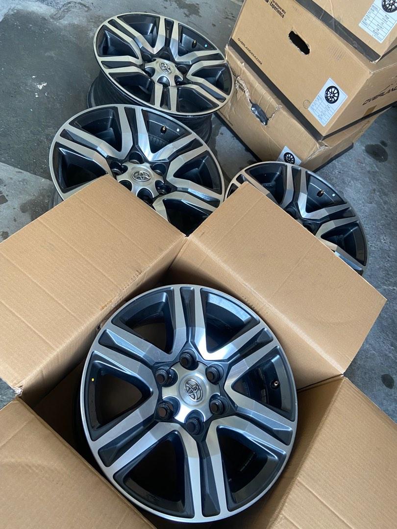 Fortuner 17" Mags 2018 model, Car Parts & Accessories, Mags and Tires ...