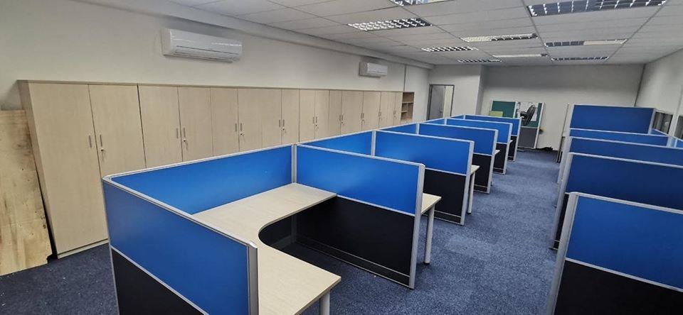 FULL FABRIC PARTITION - CUSTOM - CUBICLE, Furniture & Home Living ...