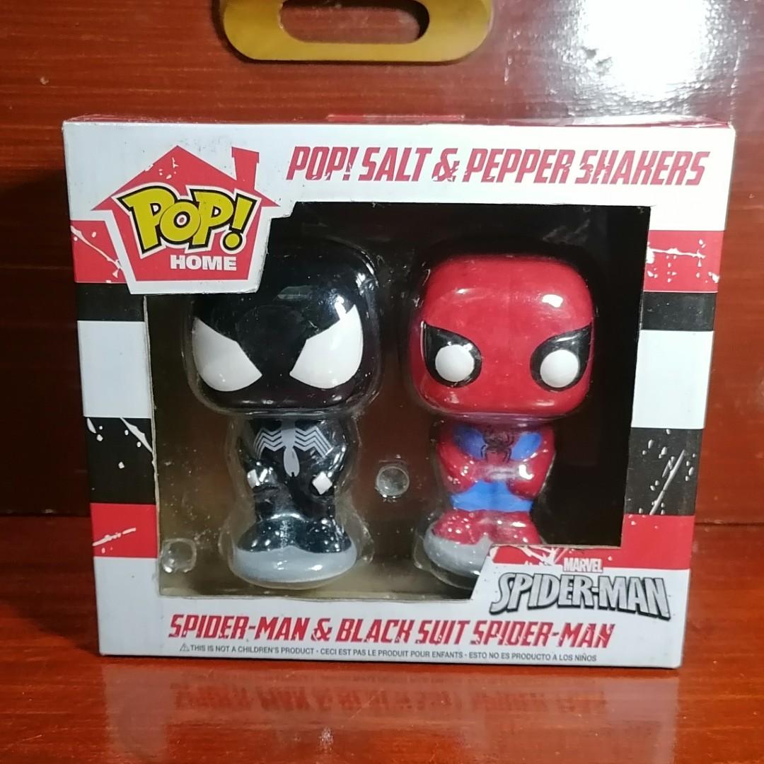FUNKO SPIDER-MAN Salt & Pepper Shaker, Furniture & Home Living ...