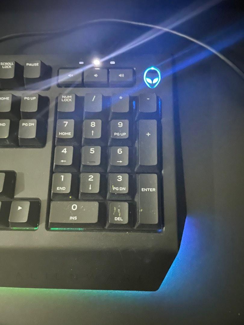 Gaming Keyboard Alienware AW568, Computers & Tech, Parts & Accessories ...
