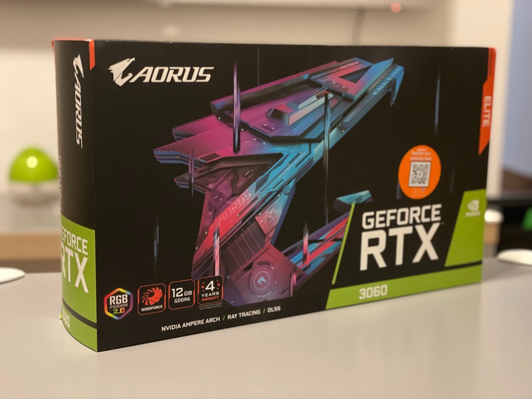 GIGABYTE AORUS GeForce RTX 3060 ELITE 12GB GDDR6, Computers & Tech ...