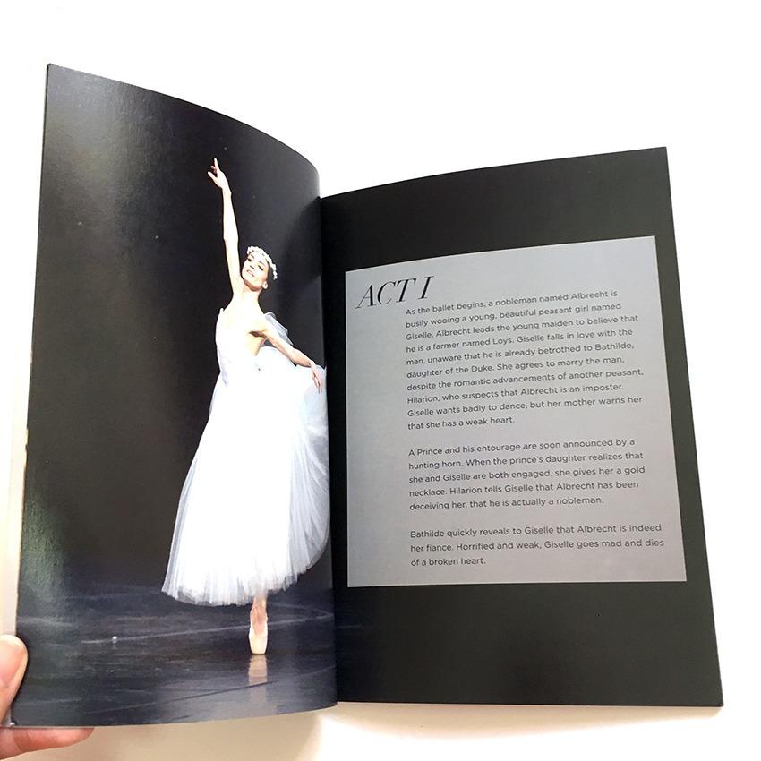 Giselle Official Program Booklet, Hobbies & Toys, Books & Magazines, Fiction & Non-Fiction on ...