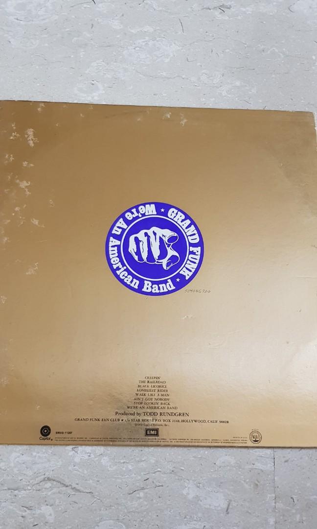 Grand Funk lp vinyl record, Hobbies & Toys, Music & Media, Vinyls on ...