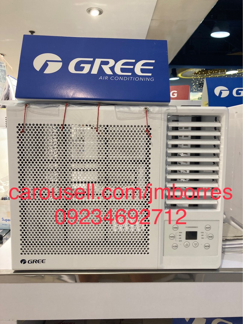 gree window type aircon inverter 1hp 1.5hp 2hp gj09-6dr gj12-6dr gj18 ...