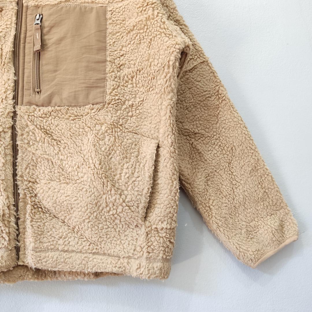 GU by Uniqlo Windproof Pile-Lined Fleece Jacket, Men's Fashion, Coats ...